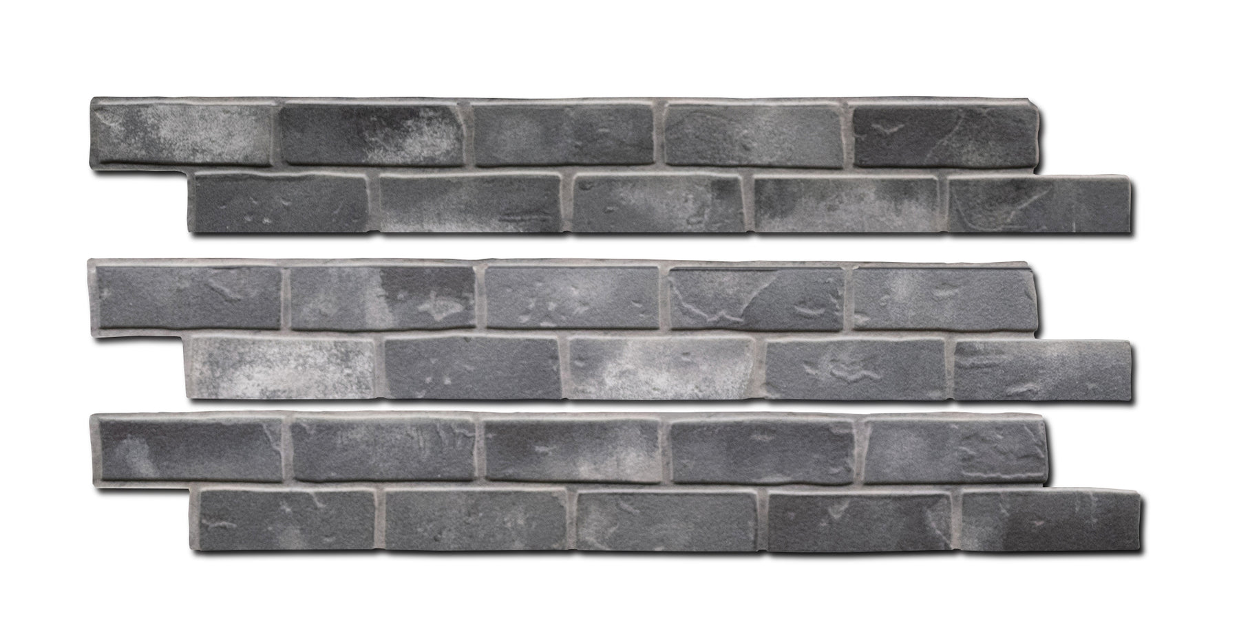 Faux Gray Brick Panels | Ninth & Vine