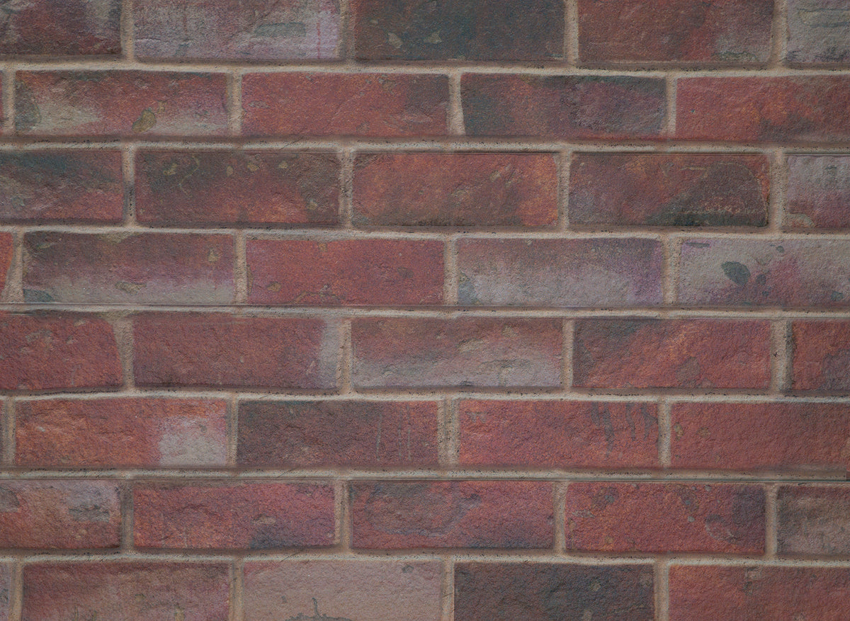 Faux Red Brick Panels | Ninth & Vine